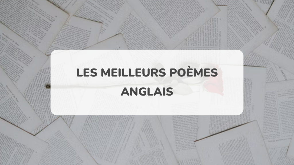 Les meilleurs poèmes anglais pour pratiquer son anglais AmazingTalker®