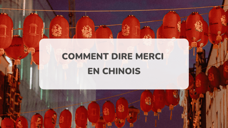 Merci en chinois : 10 façons différentes autre que 谢谢 | AmazingTalker®